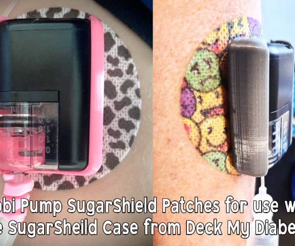 SugarShield™ Patches for use with SugarShield™ Case by Deck My Diabete ...