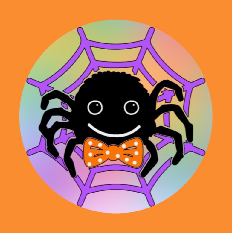 Halloween Cartoon Spider